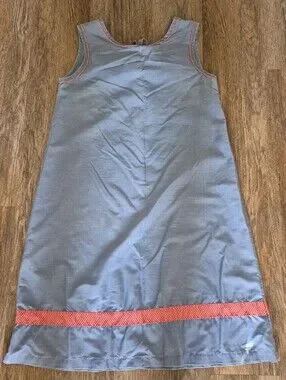 Vintage | Dresses | Vintage 7s Strawberry Applique Chambray Muumu ...